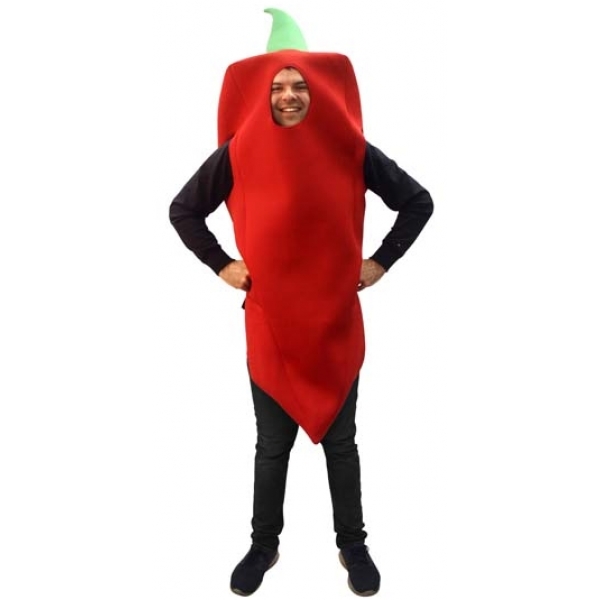 Hot Pepper Costume - Adult Food Costumes