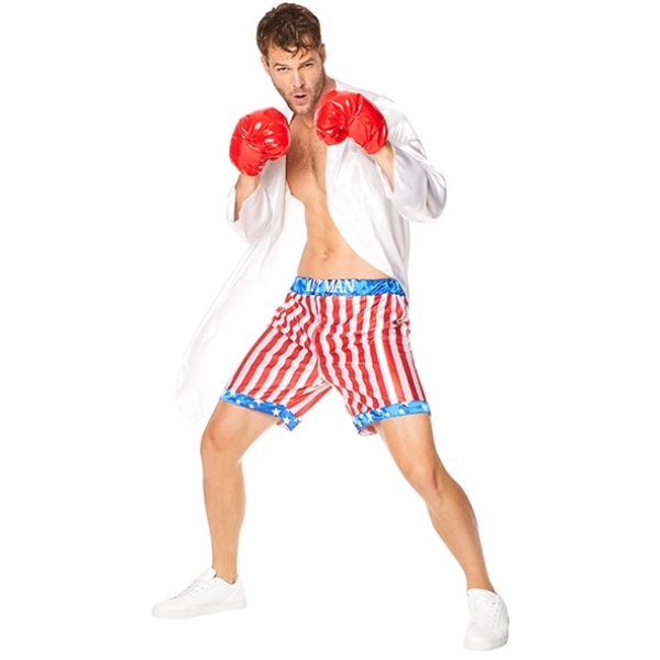 Champion Boxer Costume - Mens Boxing Costumes